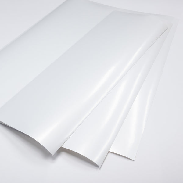 Self-adhesive labels on A4 sheets 210x297mm 25 sheets glossy foil - MD ...