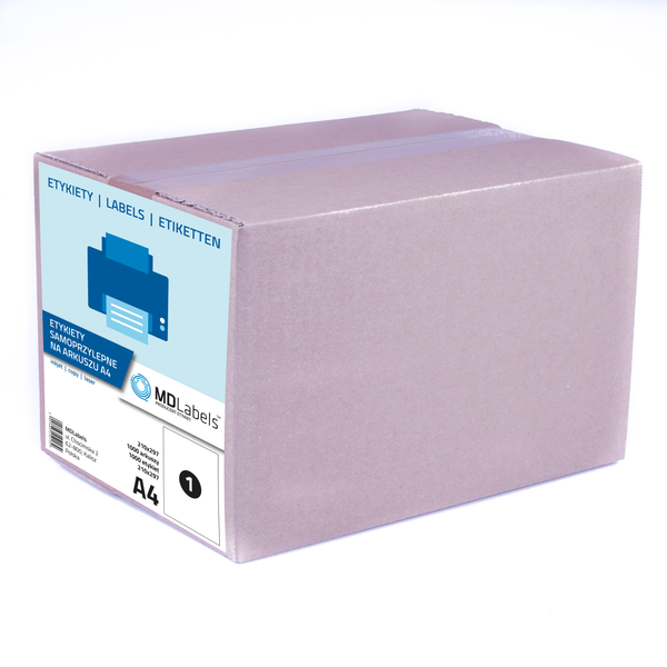 Labels on A4 Sheets - MD Labels