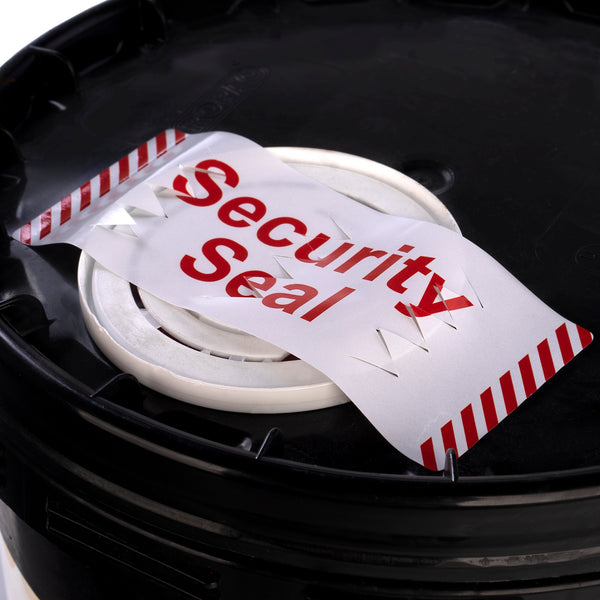 Security seals 120x50mm 100 pcs en - MD Labels